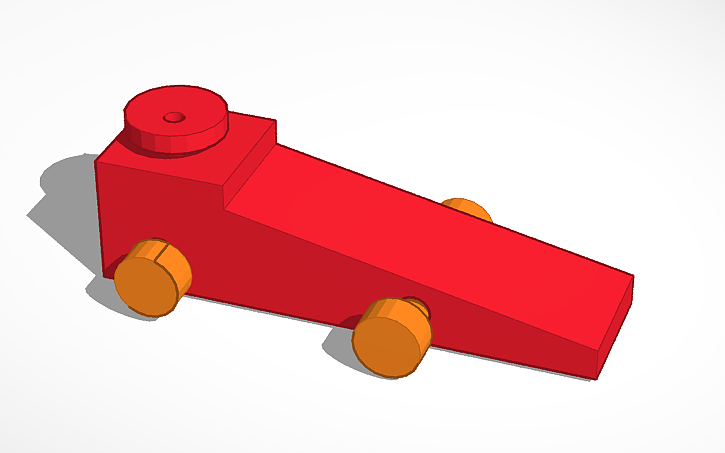 3D design Balloon car | Tinkercad