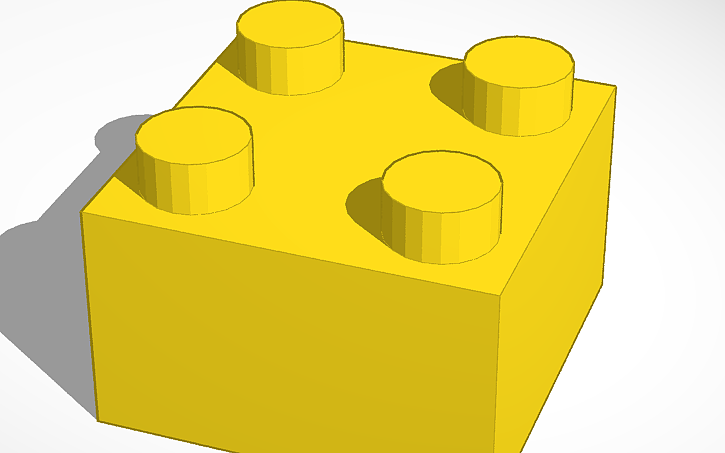 3D design cubo lego | Tinkercad