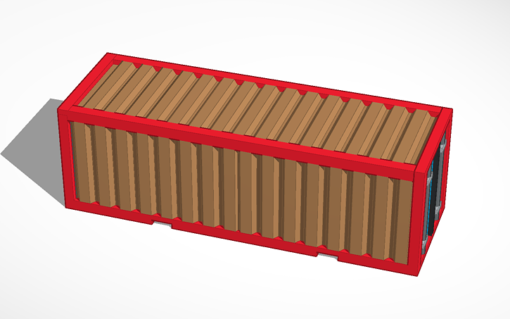 3D design container | Tinkercad