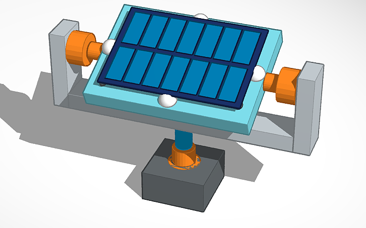 3D design Solar Tracker Ammar | Tinkercad