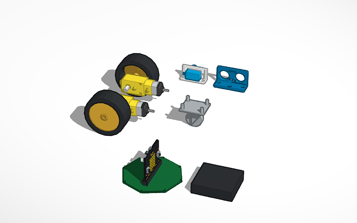 3D design SUMObot Template | Tinkercad