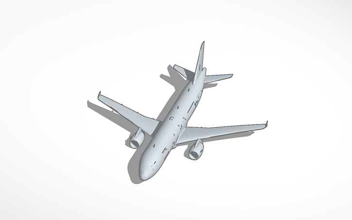 3D design plane | Tinkercad