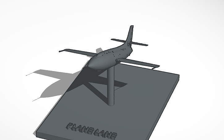 3D design Plane | Tinkercad