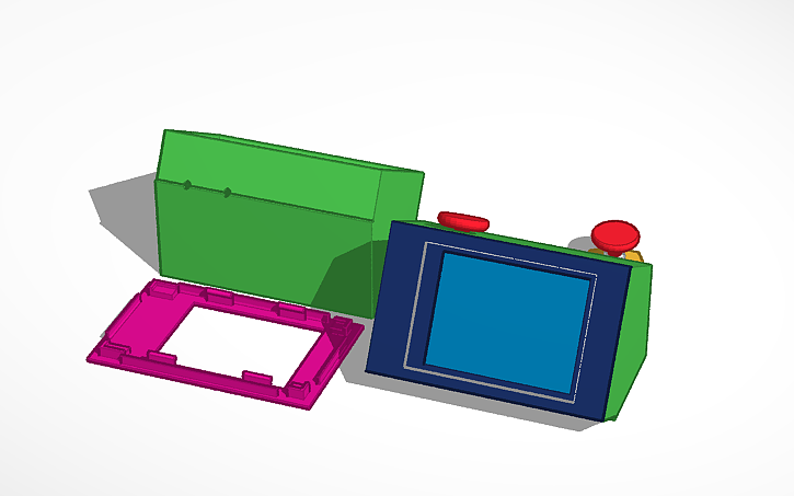 3D design ILI9341 2.8" Cabinet II | Tinkercad