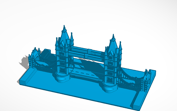 3D design London Bridge | Tinkercad