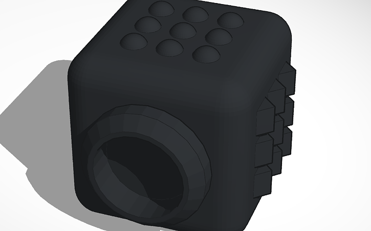 3d Design Fidget Cube Tinkercad 