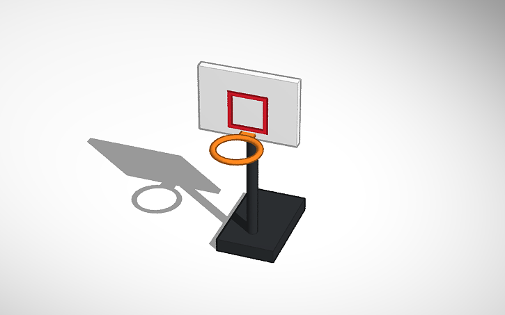 3D design Basketball Hoop | Tinkercad