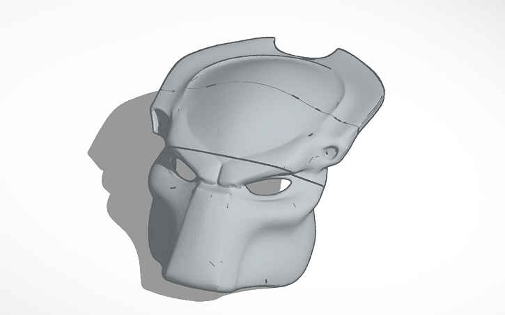 3D design Full mask | Tinkercad