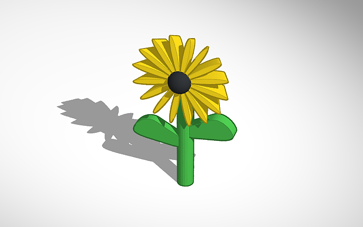 3D design Sunflower | Tinkercad