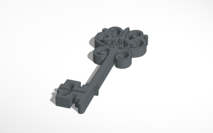 3D design Key | Tinkercad