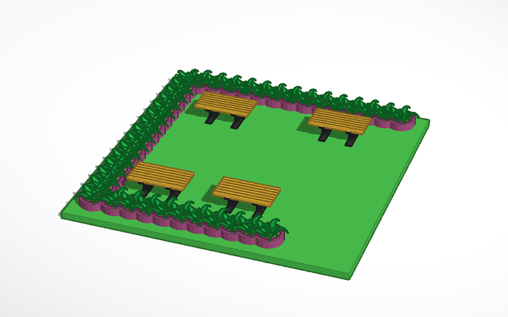 3D design Garden | Tinkercad