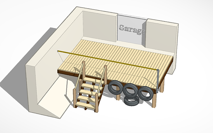 3D design Loading Dock Extension | Tinkercad