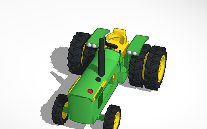 3D design John Deere 4320 | Tinkercad