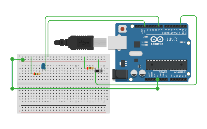 Circuit design Interruttore a scorrimento | Tinkercad