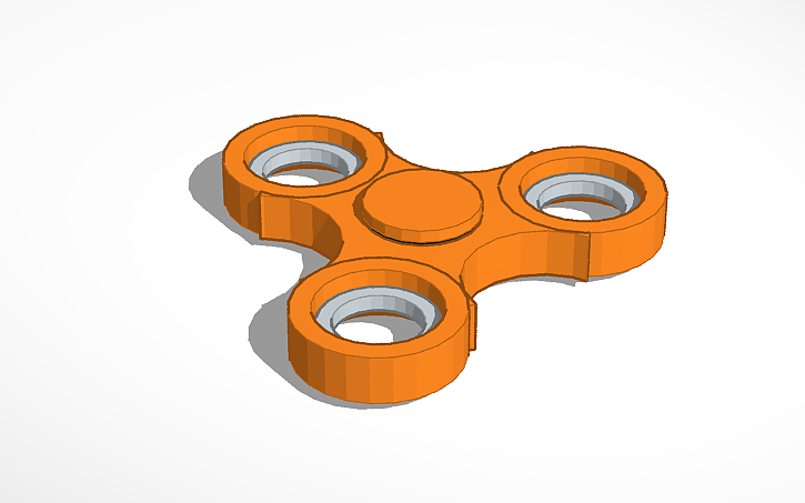 3D design Fidget Spinner | Tinkercad