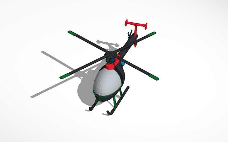 3D design Best helicopter ever! | Tinkercad