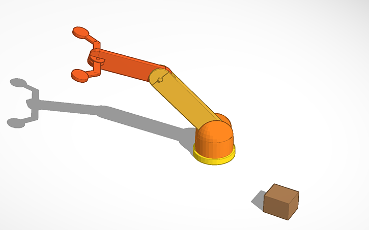 3d Design Robot Arm Tinkercad