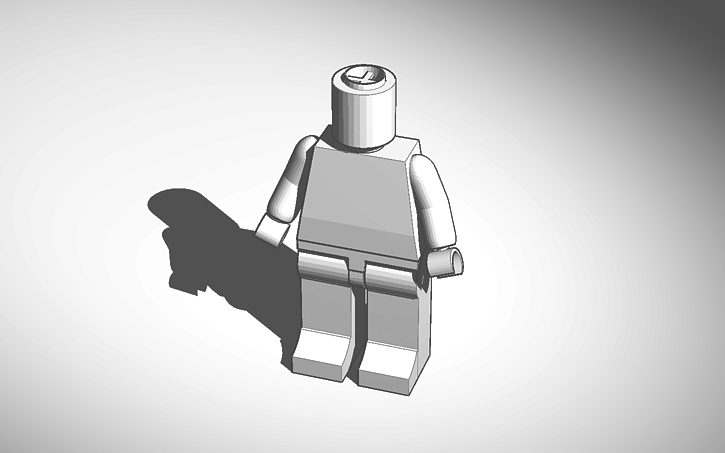 3D design lego man | Tinkercad