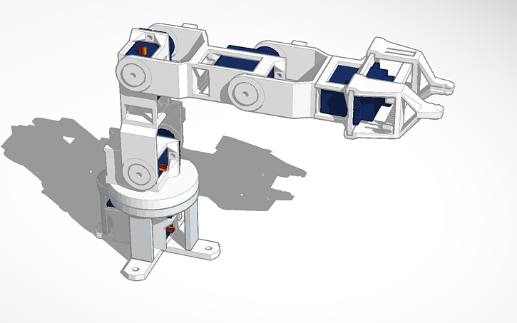 3d Design 9gr Servo Arm 42 7 Tinkercad