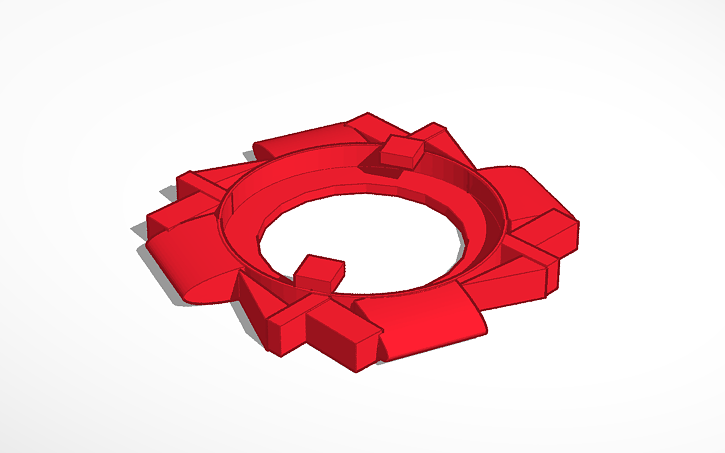 3D design Copy of beyblade frame | Tinkercad