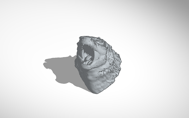 3D design Copy of Godzilla Head! | Tinkercad