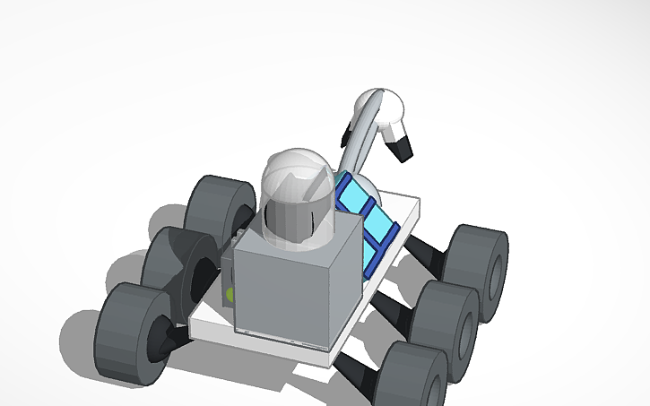 3d Design Rover Tinkercad 