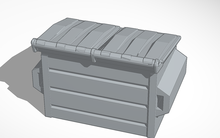 3D design Copy of Modern Dumpsters | Tinkercad