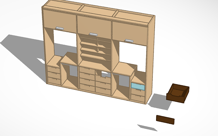 3D design Armário Closed | Tinkercad