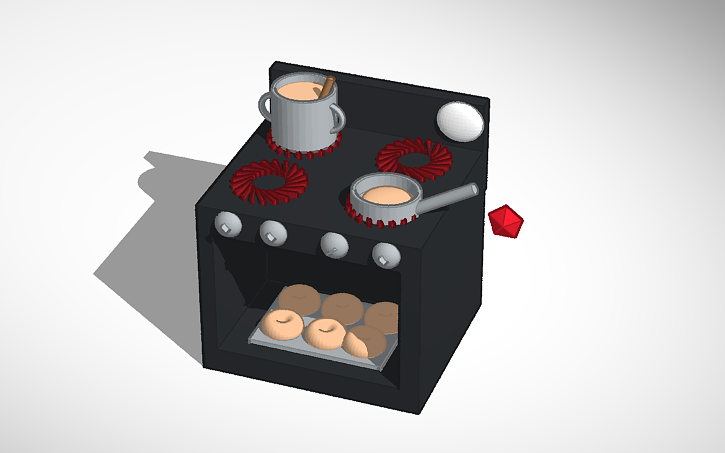 3D design Stove 2.0 | Tinkercad
