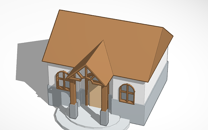 Autodesk Tinkercad House Roof Youtube