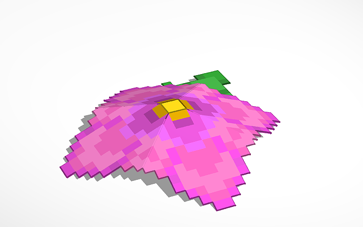 3D design Minecraft Spore Blossom | Tinkercad