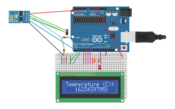 Circuit design ESP8266 Temperature Weather Station CS (Modificada ...