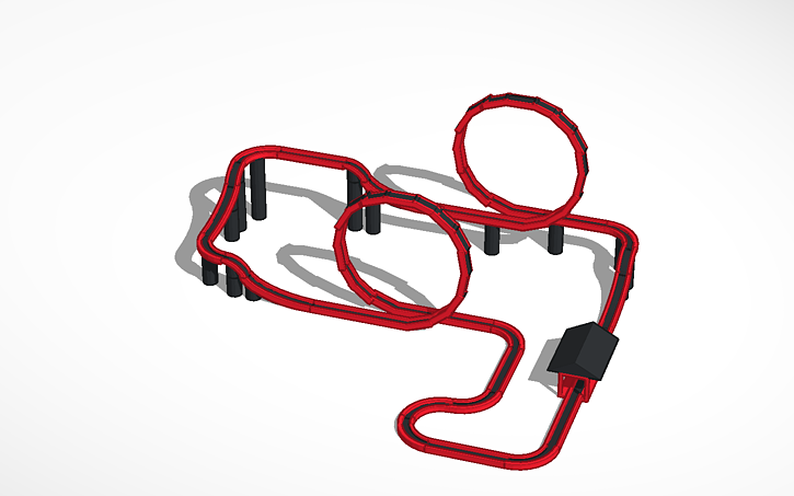 3D design Roller Coaster | Tinkercad