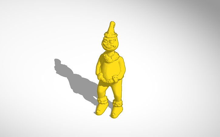 3D design The Grinch | Tinkercad