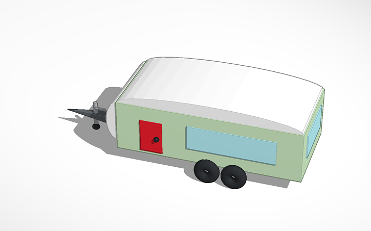 3D design offroad caravan | Tinkercad