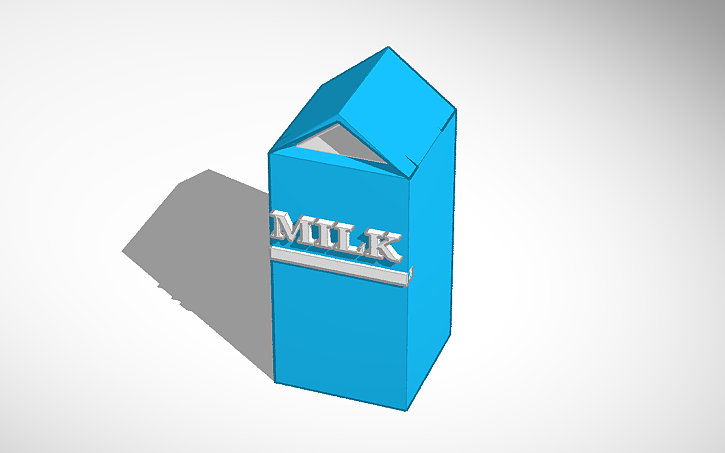 3D design DRINK YO MILK!!!! | Tinkercad