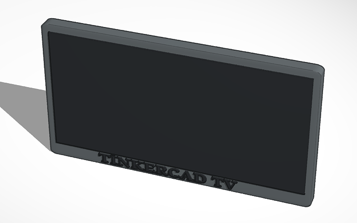 3D design TİNKERCAD TV | Tinkercad