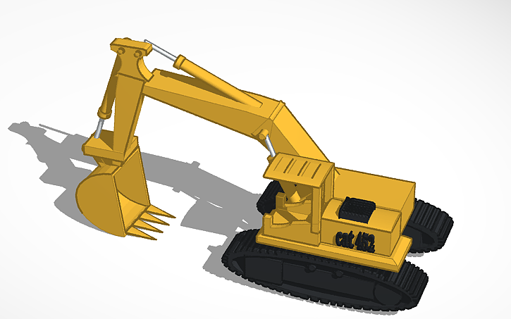 3D design Copy of Construction Excavator #Construction | Tinkercad