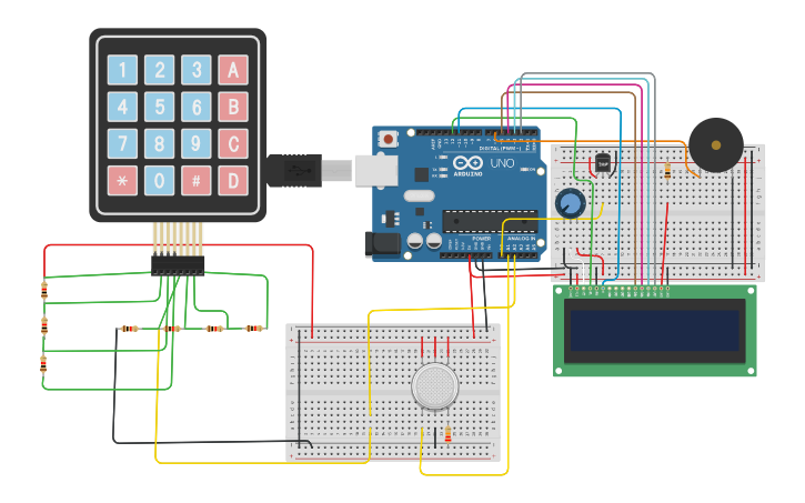 Tinkercad Arduino Tutorials Smoke Alarm System Using Tikercadarduino Images