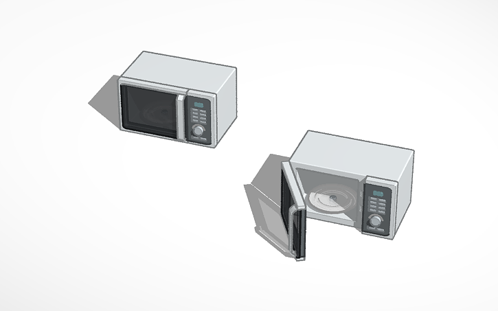 3D design 강릉바다의 전자레인지(microwave oven) | Tinkercad