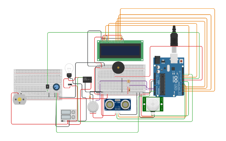 Circuit design Microcontroladores | Tinkercad