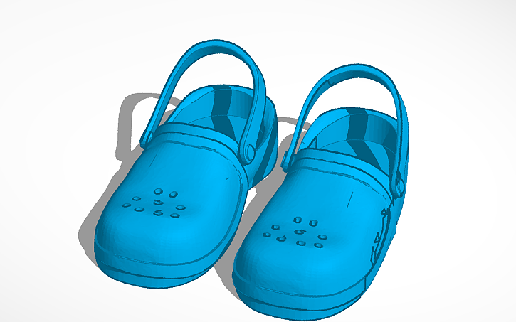 3D design Crocs | Tinkercad
