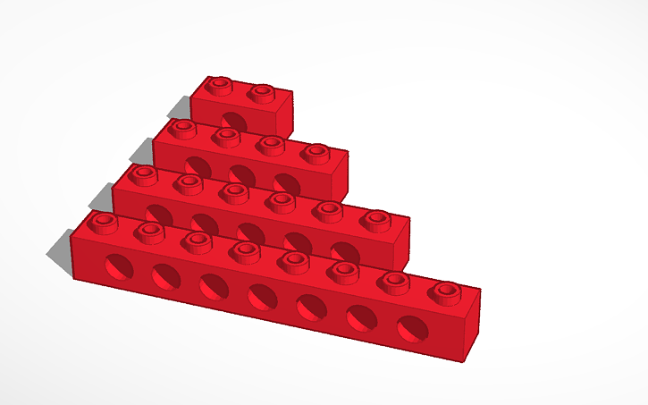 3D design Lego Technic Bricks | Tinkercad