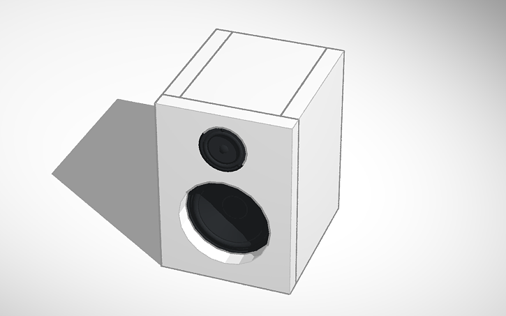 3D design DIY Home Theater Speakers - Surround Speakers | Tinkercad