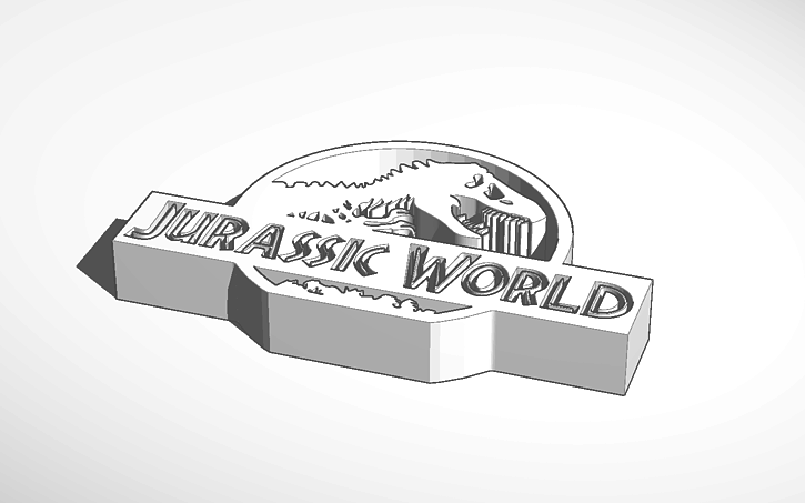 3D design Jurassic World | Tinkercad