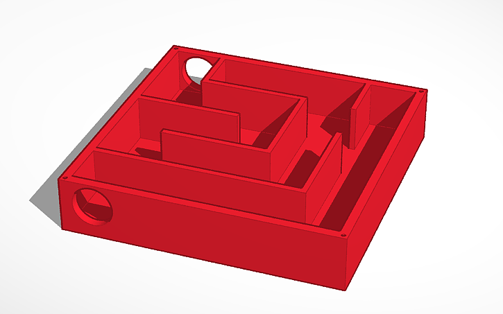 3D design Maze Bottom | Tinkercad