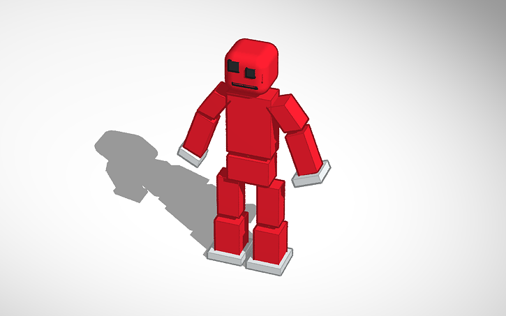 3D design Stikbot | Tinkercad