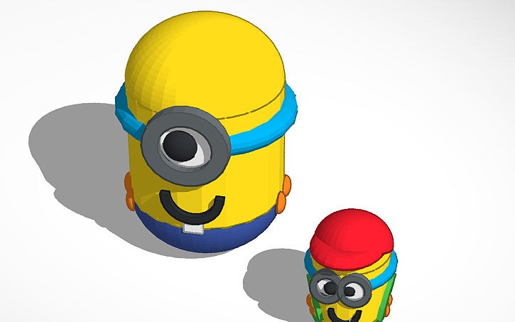 3D design Minion | Tinkercad