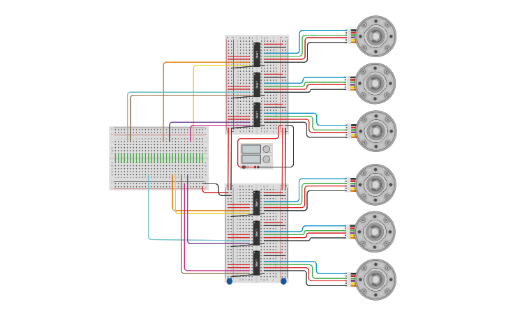 Circuit design Platform Wiring | Tinkercad
