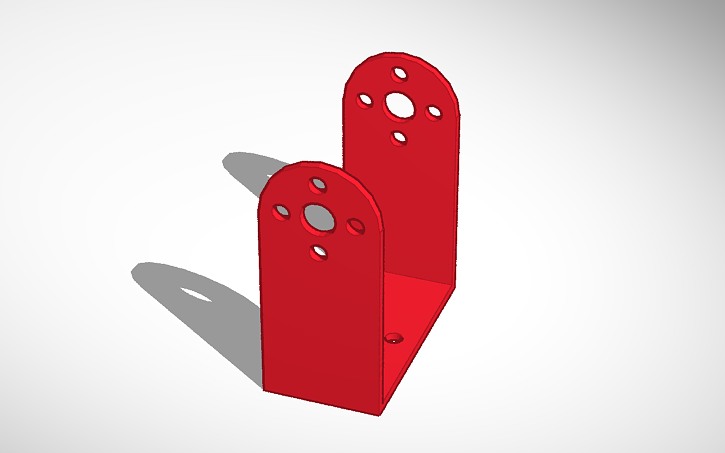 3d Design Ftc Servo Joint Pivot Bracket Tinkercad